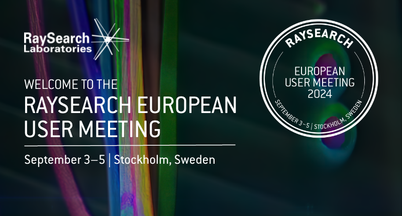 Events | RaySearch Laboratories