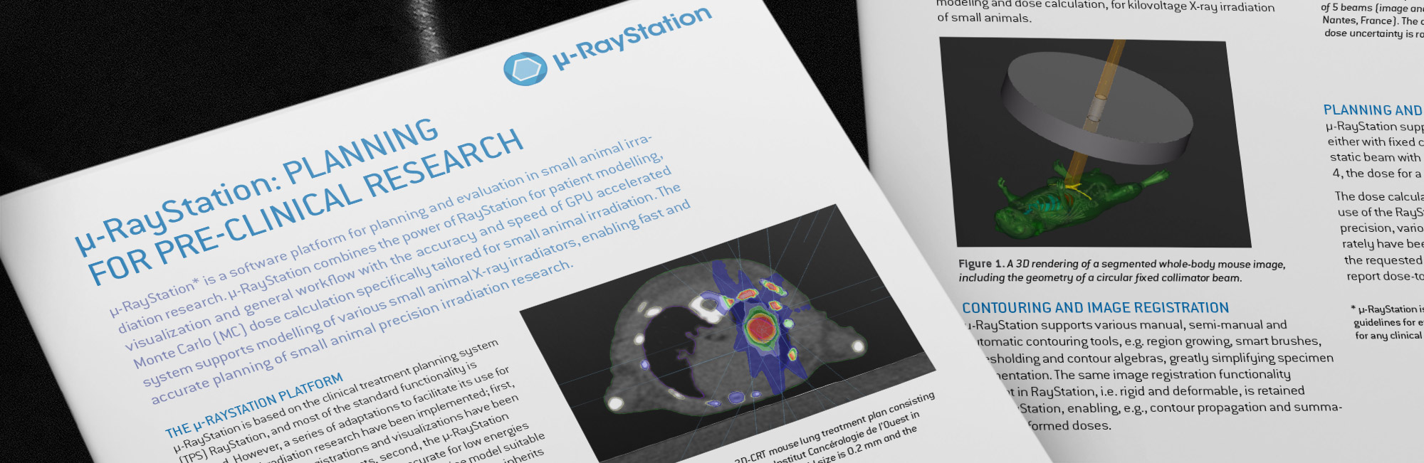 Micro RayStation | RaySearch Laboratories