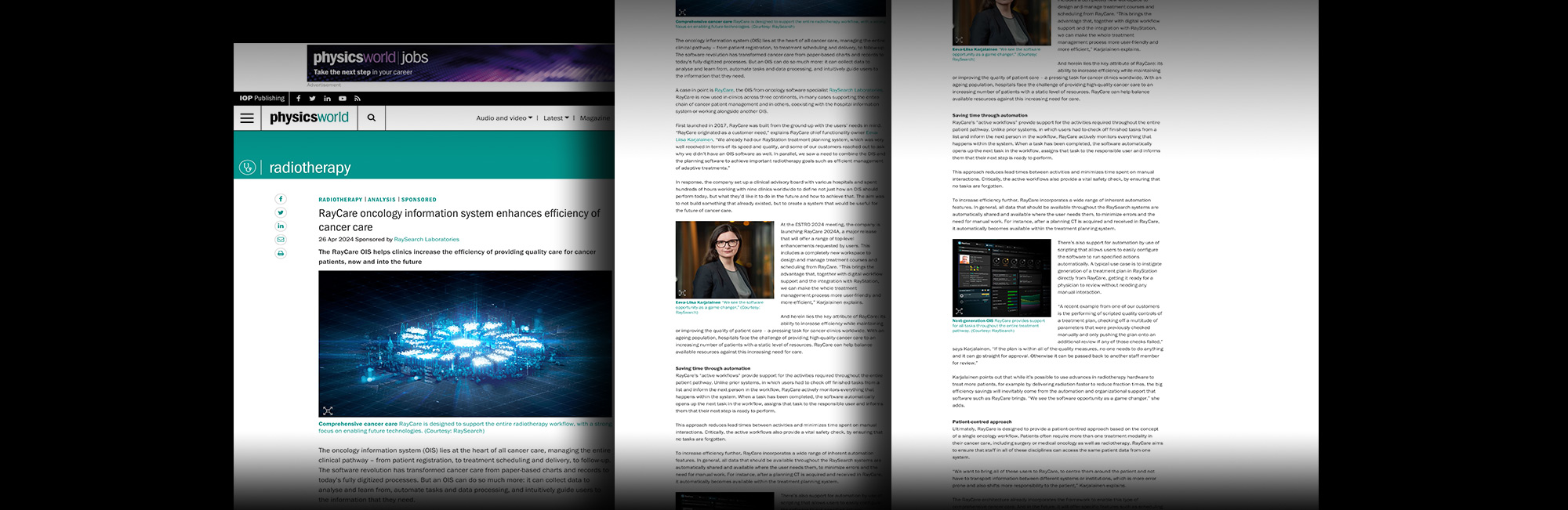 Transformative | RaySearch Laboratories